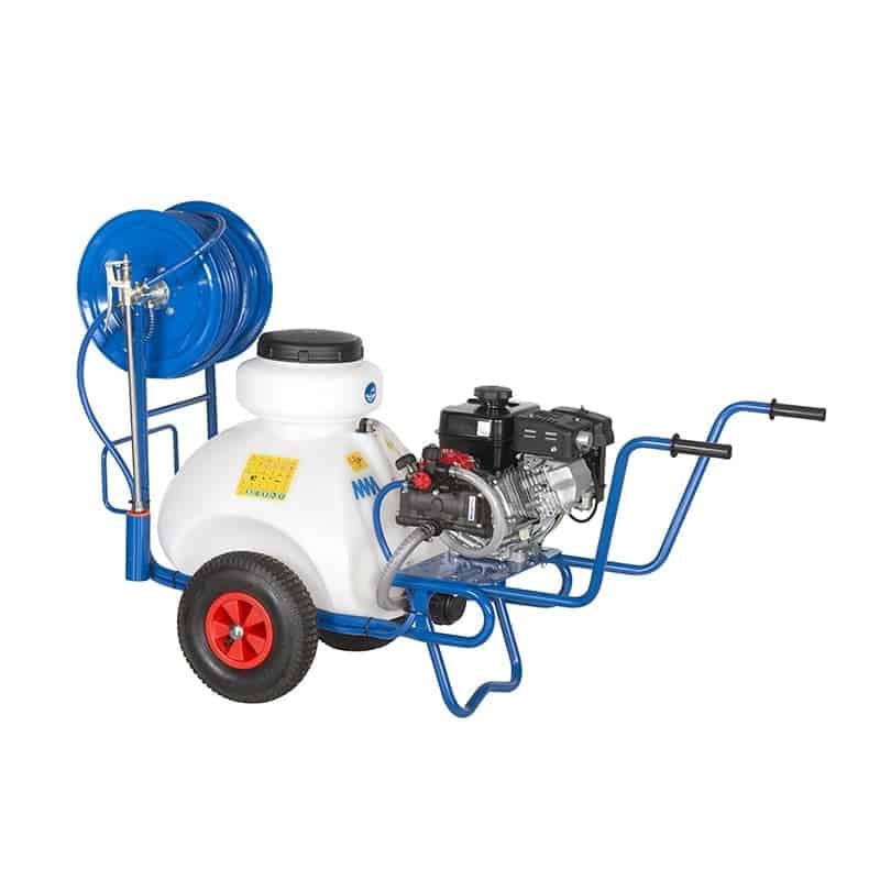 Pulverizator pe roti (tip roaba) Barrow Sprayer 70 L cu motor 2 timpi ...